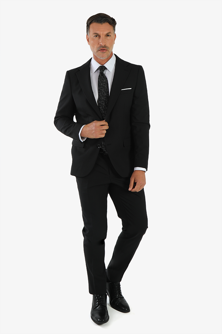 JACK MORGAN SLIM TWILL SUIT FORMAL 2 BUTTON 2 VENT – BRANDS
