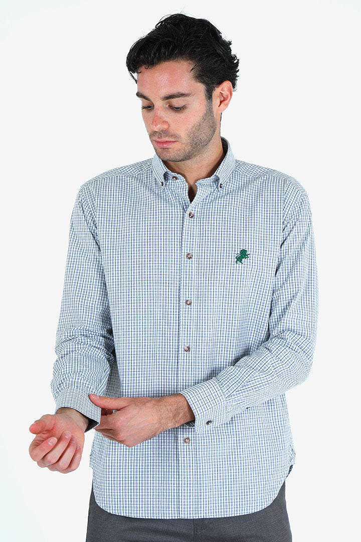 JACK MORGAN SLIM CHECKED SHIRT – BRANDS